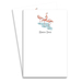 Personalized Flamingo Skinnie Notepads